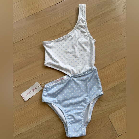 Stella Cove | Swim | Nwt Stella Cove One Piece Cutout Polka Dot Blue ...